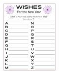 Free New Year Printable Activity Page - Mama Likes This