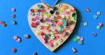 Easy Fruit Lovers Heart Craft 🍉🍊🍇 - Mama Likes This