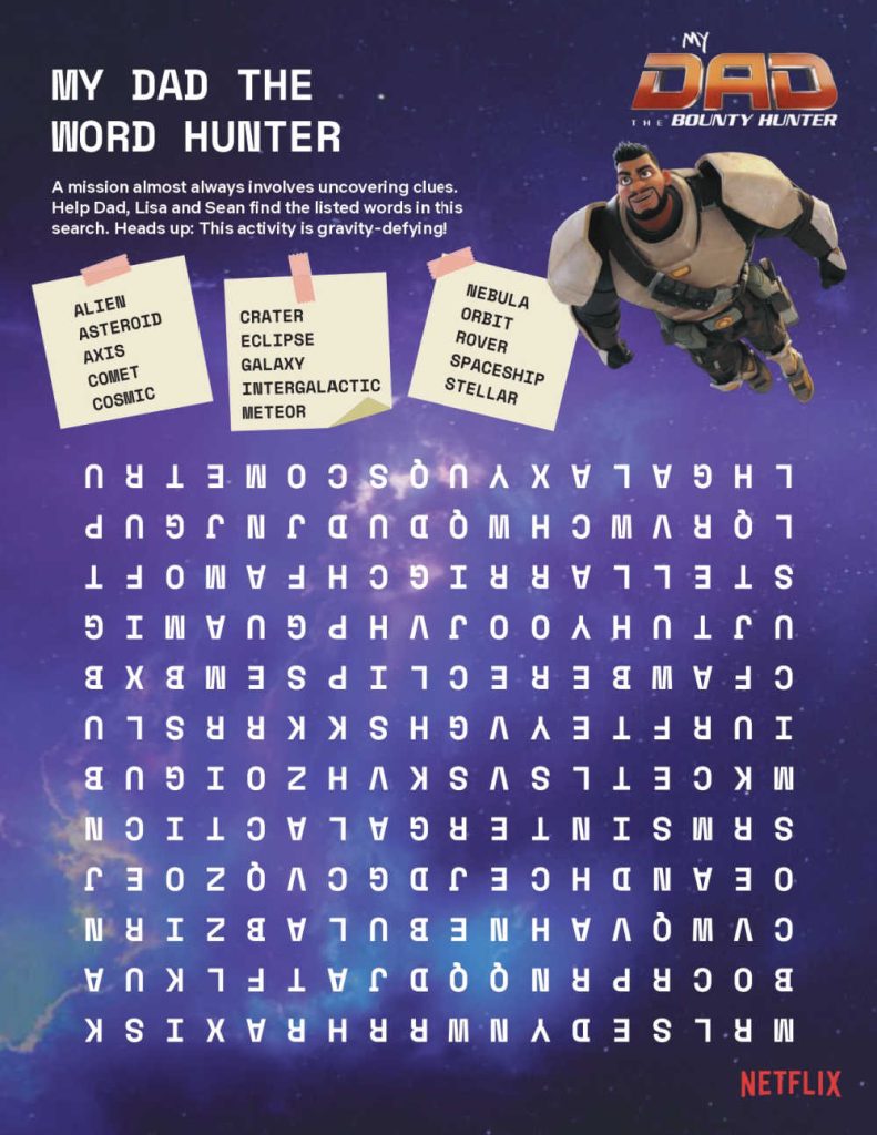 Free My Dad The Bounty Hunter Printables - Mama Likes This