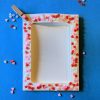 Valentine Frame Craft with Polymer Hearts - Mama Likes This