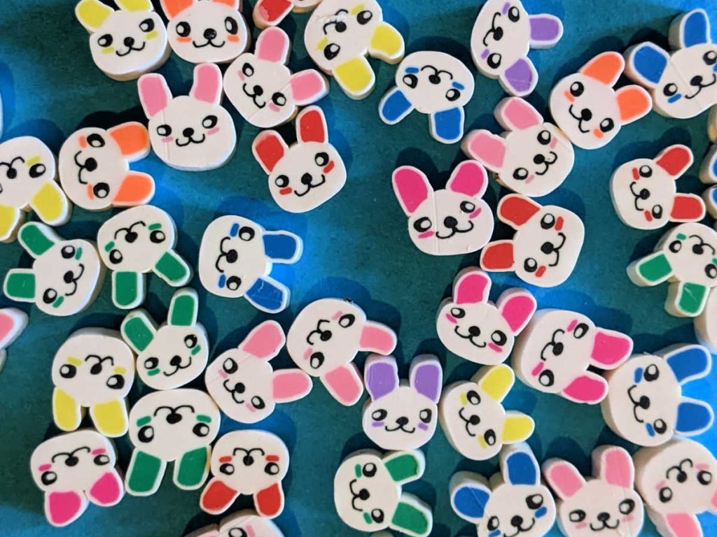 DIY Year of The Rabbit Hoop Earrings Craft - Mama Likes This