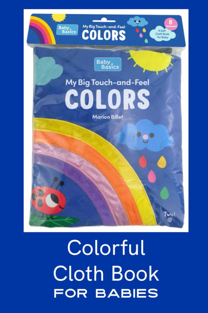 Baby Basics: Colors Cloth Book - Mama Likes This