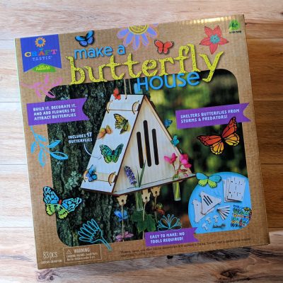 Make An Easy Butterfly House Craft - Mama Likes This