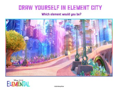 Free Printable Disney Elemental Activity Pages - Mama Likes This