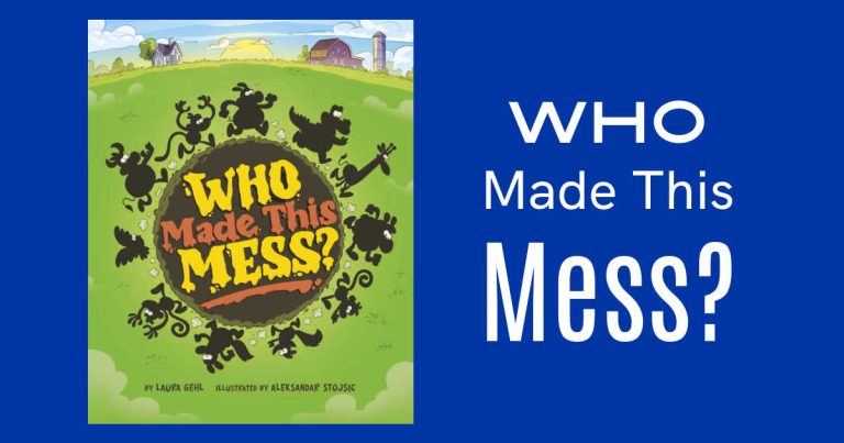 Who Made This Mess? Interactive Children's Book - Mama Likes This