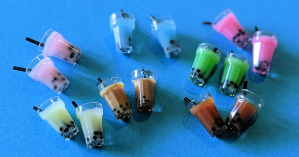 Easy DIY Boba Milk Tea Bangle Bracelet Craft - Mama Likes This