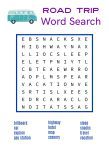 Free Printable Road Trip Word Search - Mama Likes This