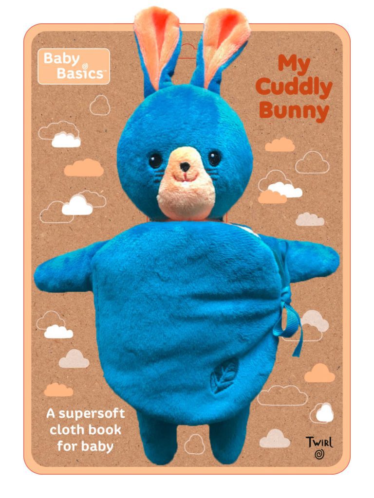 Adorable My Cuddly Bunny Cloth Book - Mama Likes This