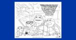 Free Printable TMNT Mutant Mayhem Coloring Page - Mama Likes This