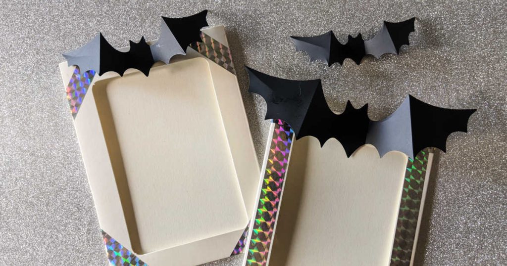 Spooktacular Bat Picture Frame Craft for Halloween - Mama Likes This