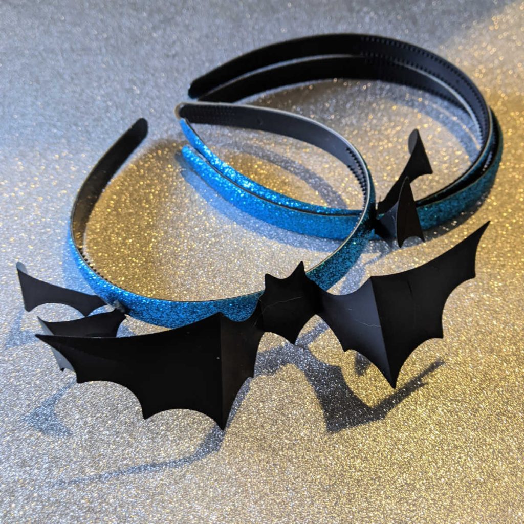 Frightfully Fun Halloween Bat Headband Craft - Mama Likes This