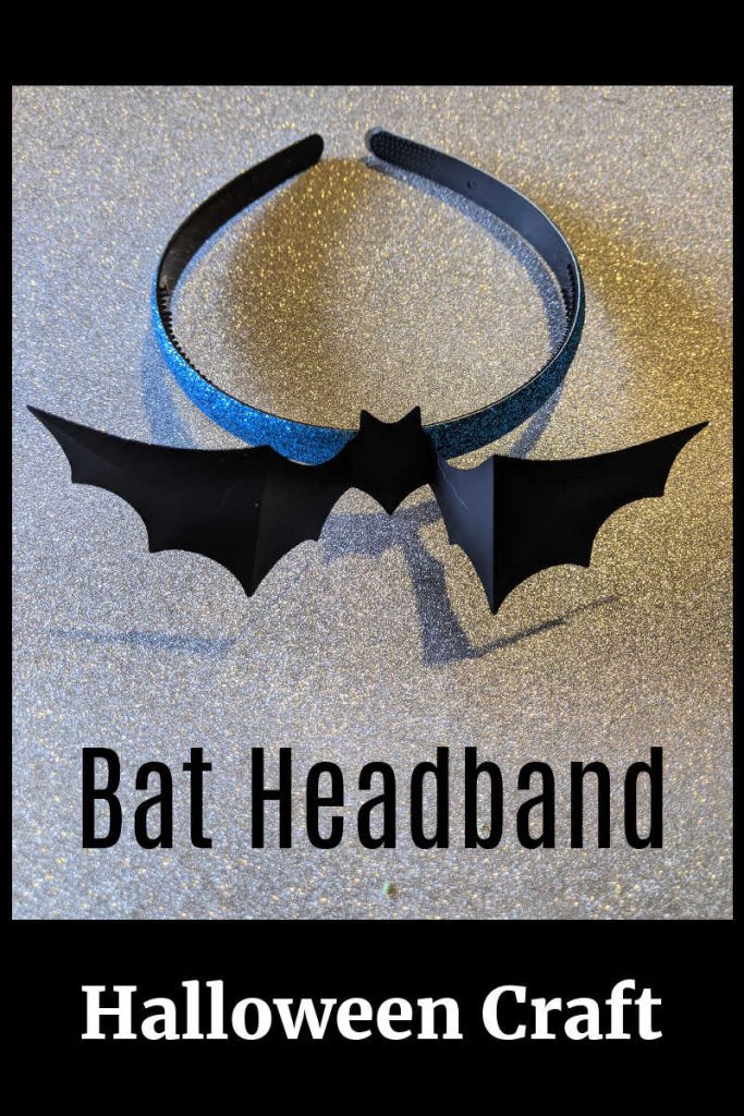 Frightfully Fun Halloween Bat Headband Craft - Mama Likes This