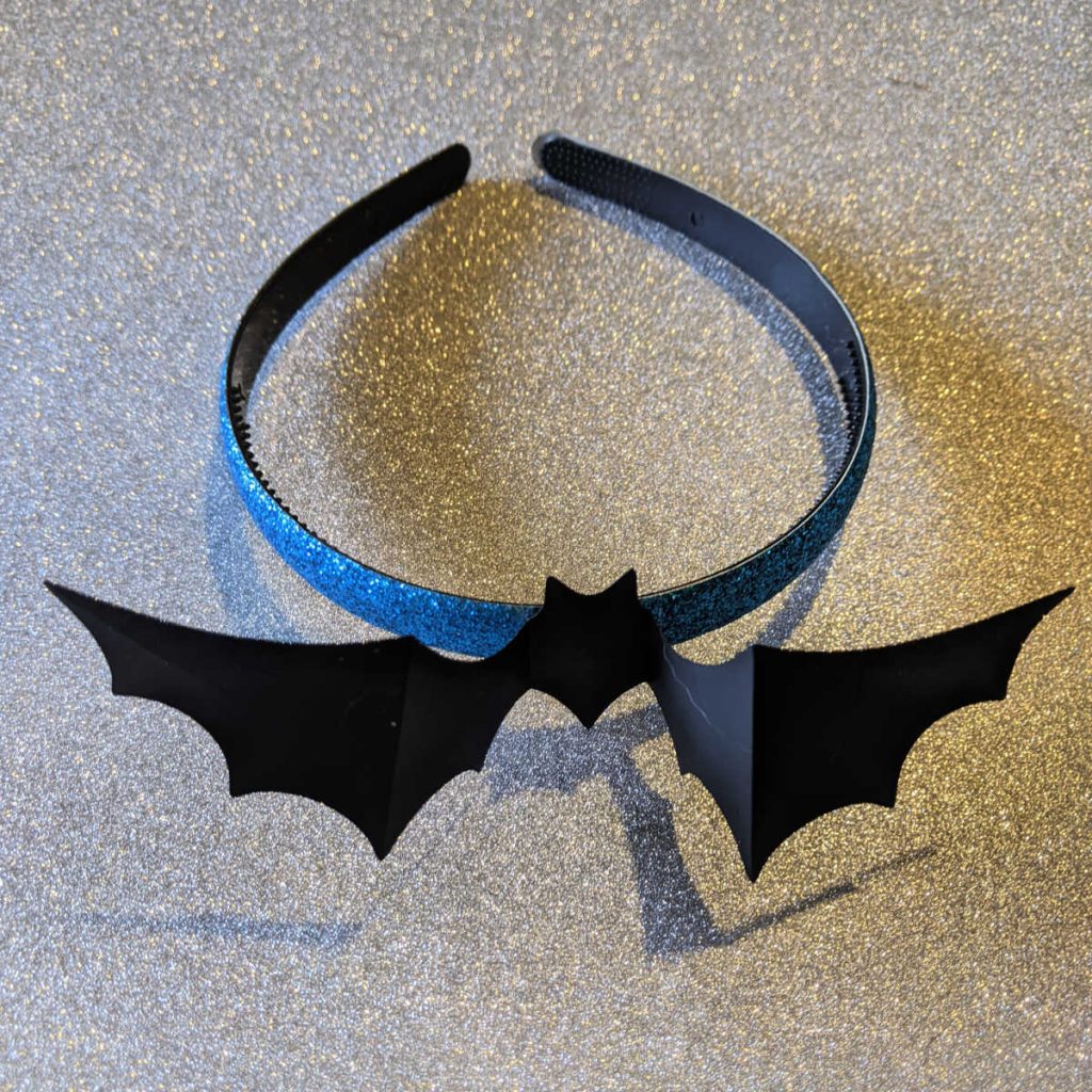 Frightfully Fun Halloween Bat Headband Craft - Mama Likes This