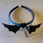 Frightfully Fun Halloween Bat Headband Craft - Mama Likes This