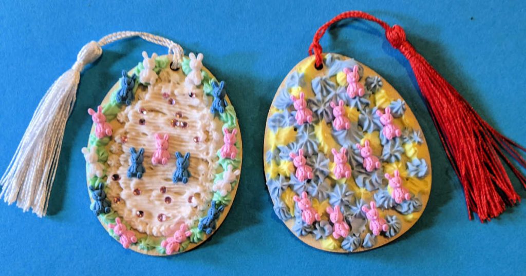 Decoden DIY: Cream Glue Easter Craft - Mama Likes This
