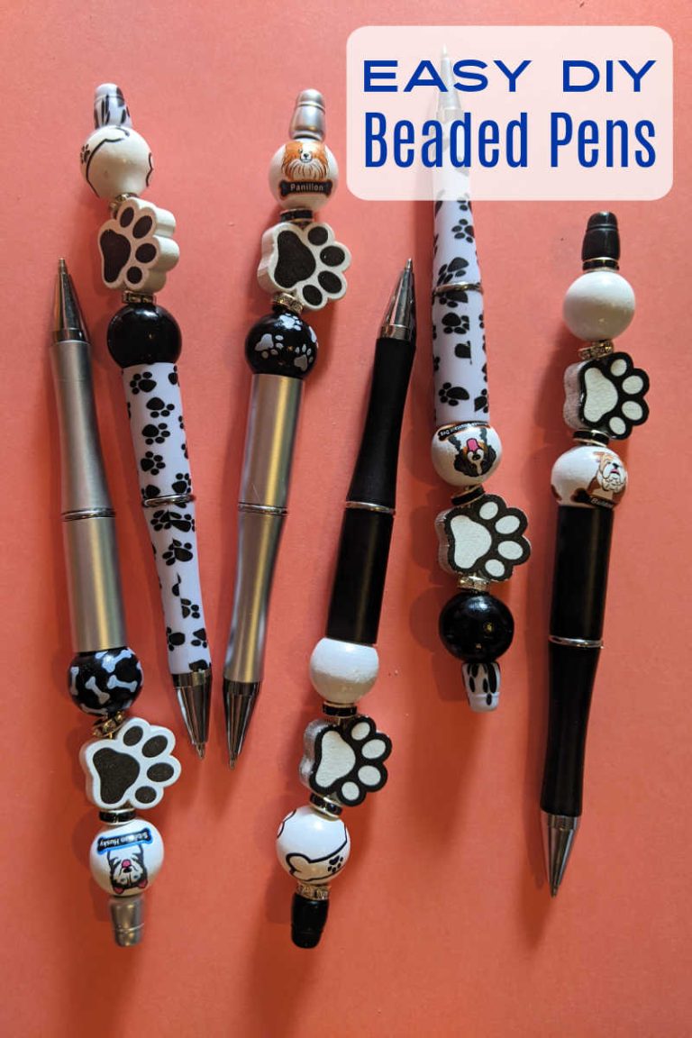 Easy DIY Beaded Pens: Fun & Creative for All Ages! - Mama Likes This