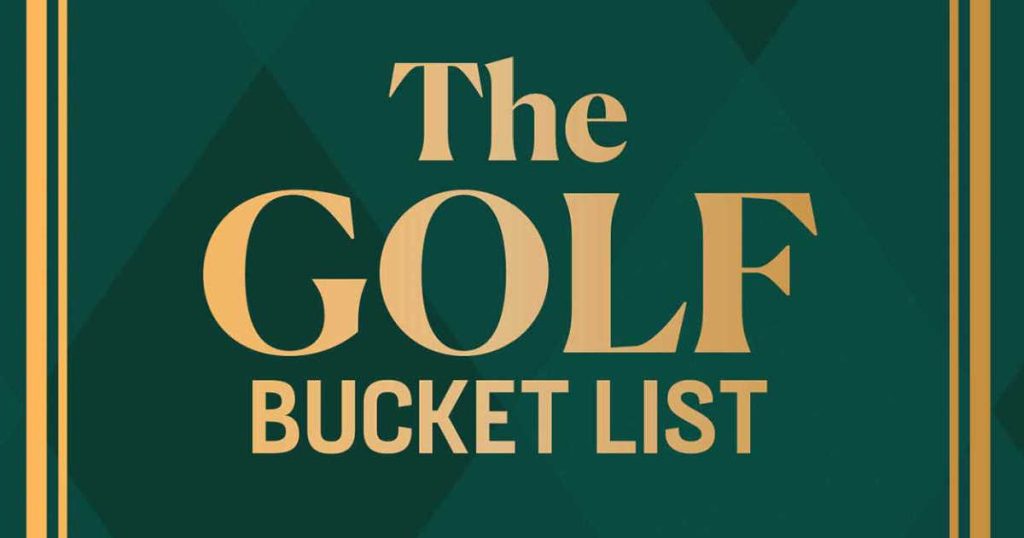 The Golf Bucket List Book - Mama Likes This