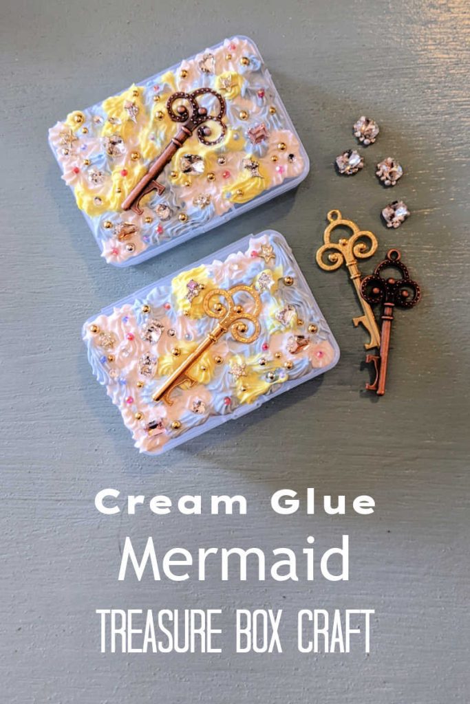 Under the Sea Sparkle: DIY Mermaid Treasure Box Craft 🫧 - Mama Likes This
