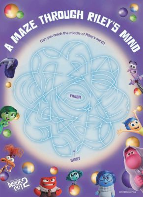 Free Printable Inside Out 2 Activity Pages - Mama Likes This