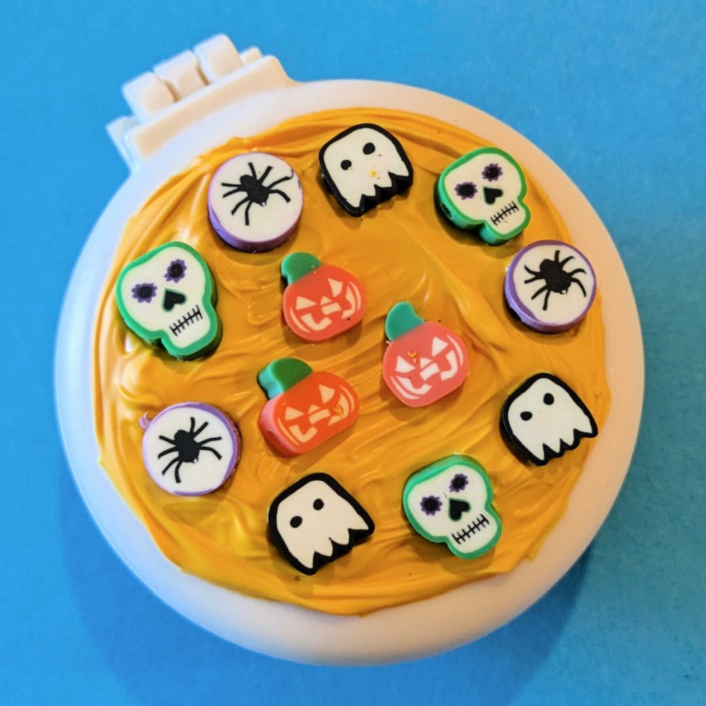 Halloween Hair Brush Craft: Spooky Cute Decoden for Kids - Mama Likes This