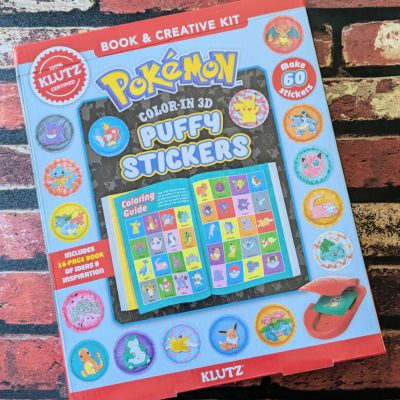 Pokemon Puffy Stickers Craft Kit - Mama Likes This