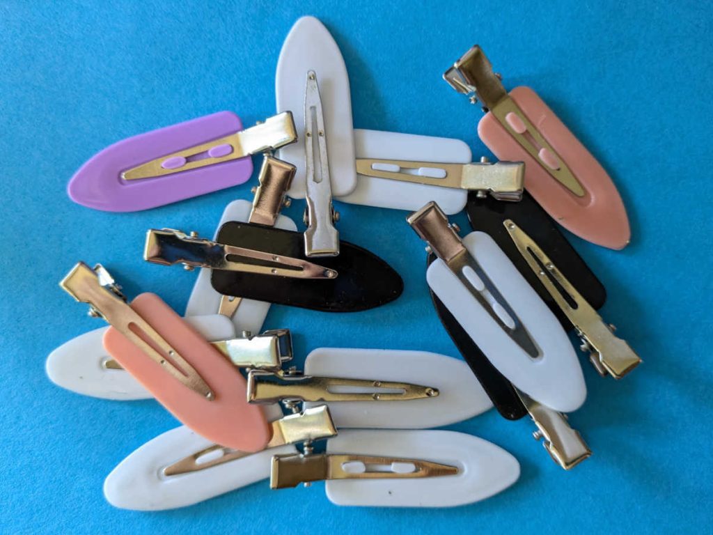 Fluttering Beauty: Cream Glue Butterfly Hair Clips Craft - Mama Likes This