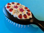 Wing It! Cream Glue Ladybug Hair Brush Craft - Mama Likes This