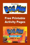 Free Printable Dog Man Activity Pages - Mama Likes This