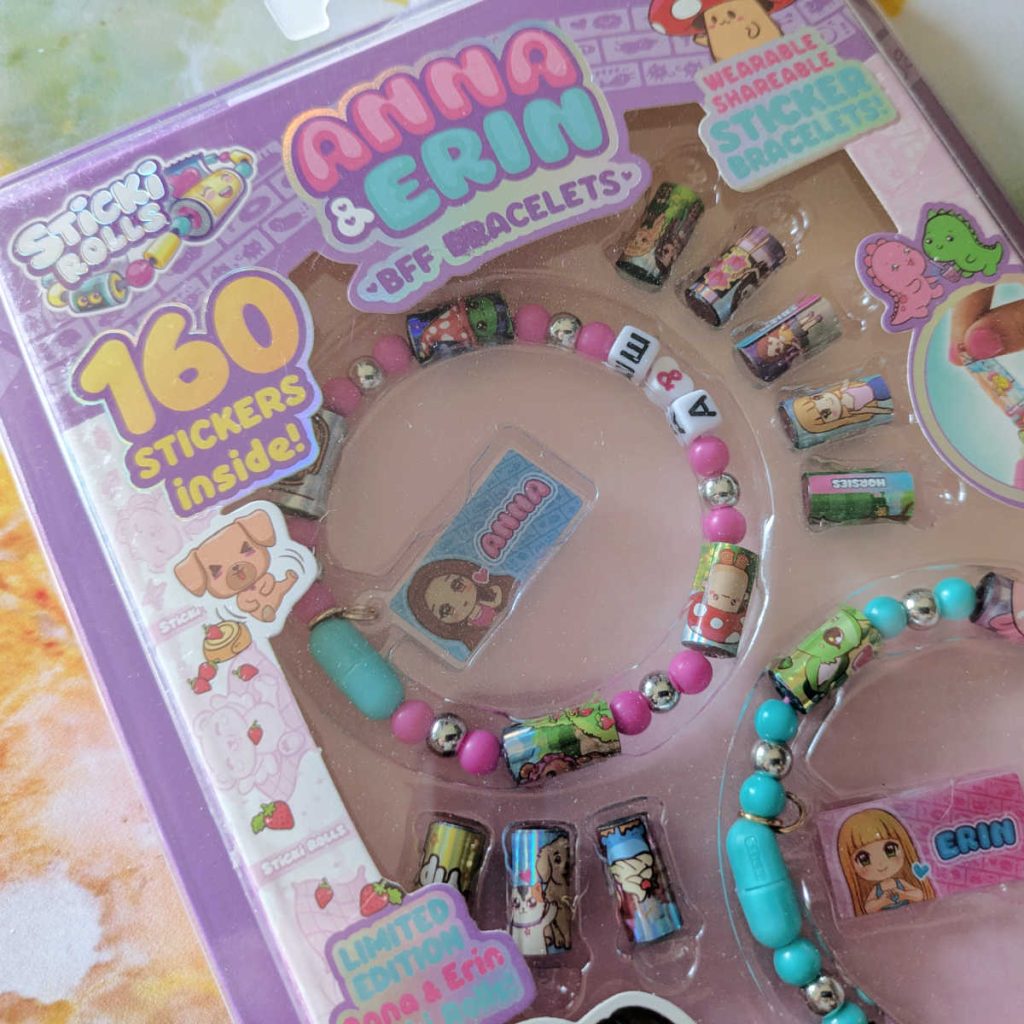 Sticki Rolls Sticker Bracelets: Wearable Fun to Share! - Mama Likes This
