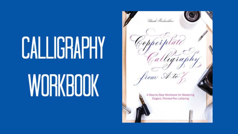 Copperplate Calligraphy from A to Z - Mama Likes This