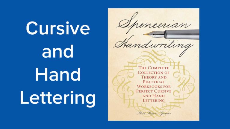 Spencerian Handwriting Book - Mama Likes This