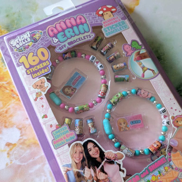 Sticki Rolls Sticker Bracelets: Wearable Fun to Share! - Mama Likes This