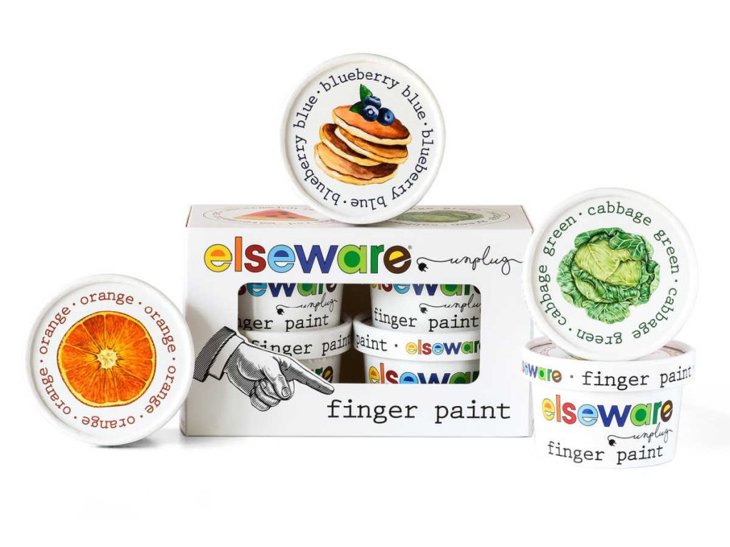 Mix, Paint, Create with Elseware Unplug Finger Paint - Mama Likes This