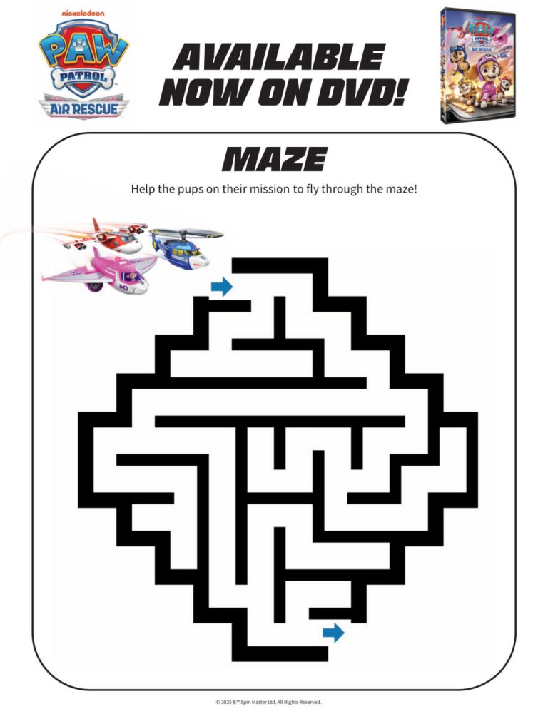 Soar into Fun: Free PAW Patrol Air Rescue Printables! - Mama Likes This