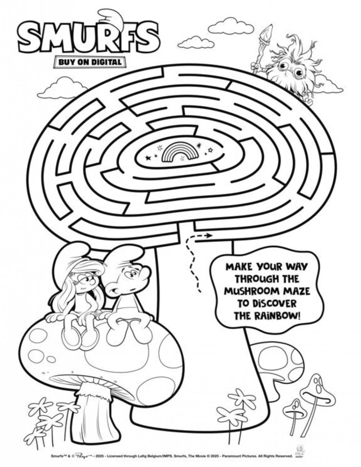 Get Smurfy with Our Free Smurfs Printables! - Mama Likes This