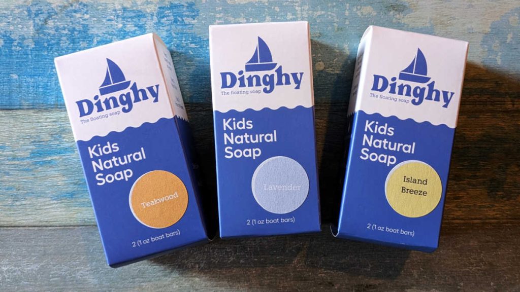 Dinghy Soap: The Fun & Gentle Floating Soap - Mama Likes This