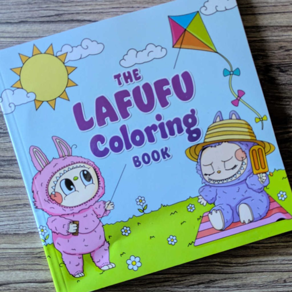 Unwrap Adorable Oddballs in The Lafufu Coloring Book - Mama Likes This