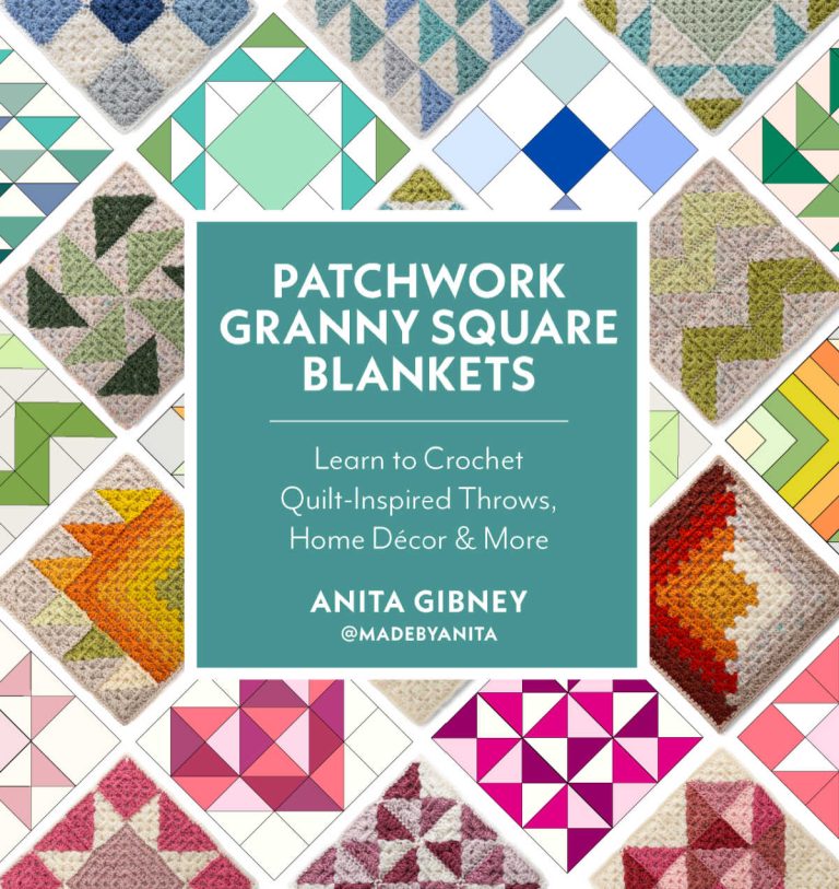 🧶Patchwork Granny Square Blankets Book Giveaway - Mama Likes This
