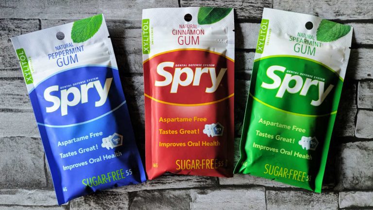 Spry Gum Sweetened with Xylitol is a Refreshing Treat 🌿 - Mama Likes This