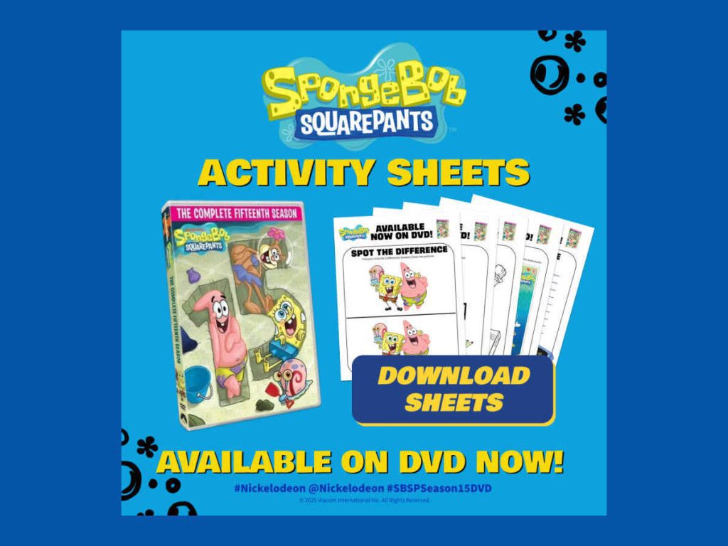 🧽 Ready, Aim, Fun! Free SpongeBob Printables from Bikini Bottom - Mama ...