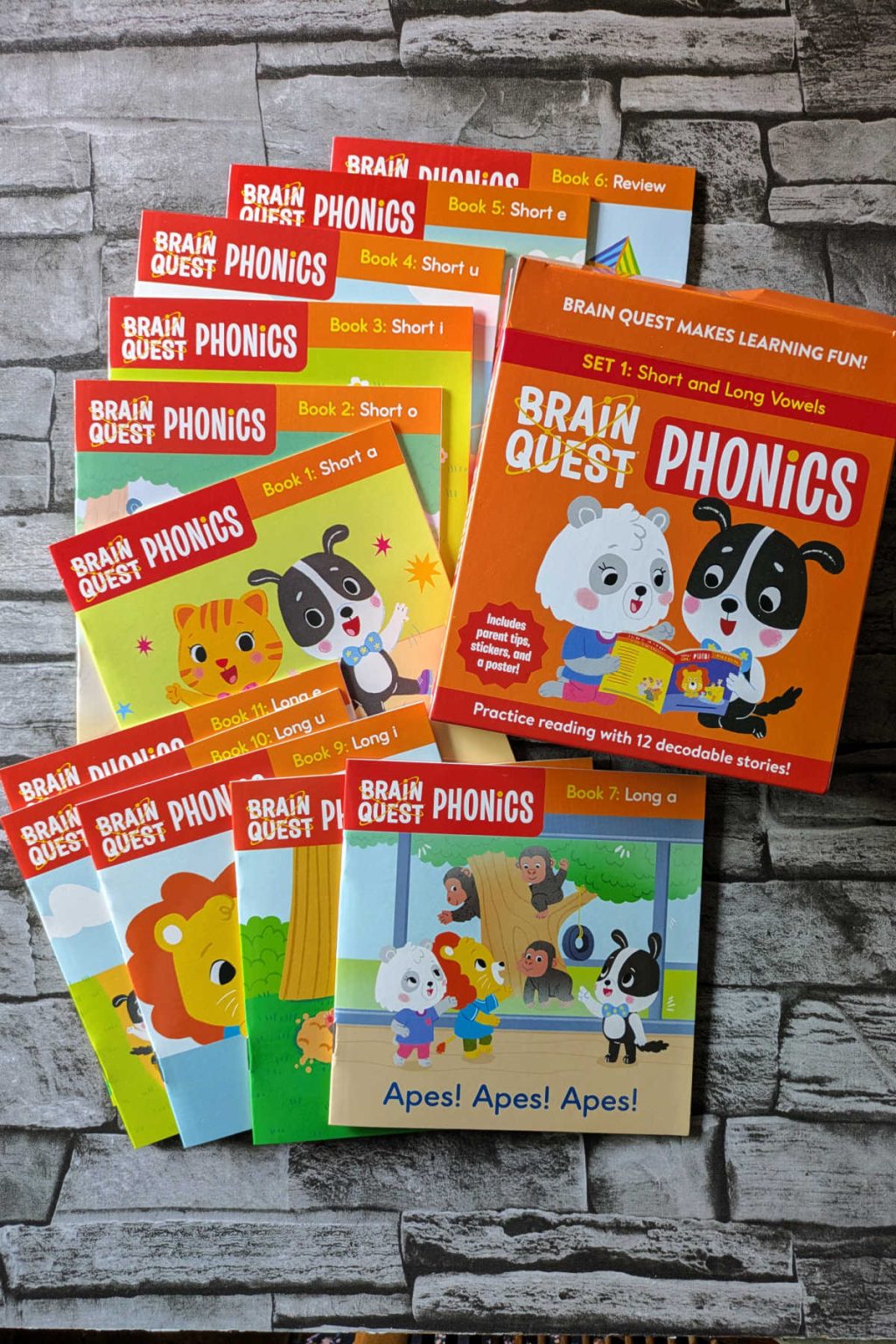 Brain Quest Phonics Readers Make Short and Long Vowels Fun 📖 - Mama ...