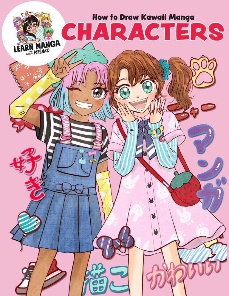 How to Draw Kawaii Manga Characters Book 🌸 - Mama Likes This